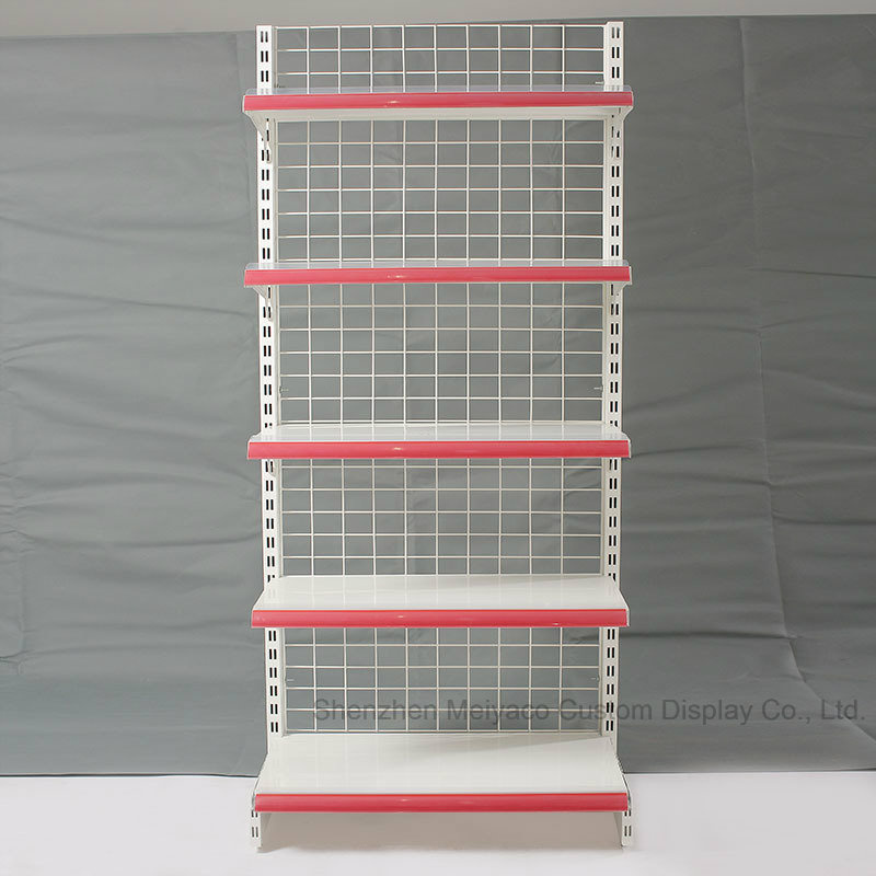 China Supermarket Store Easy Assemble Single - Sided Grid Commodity ...