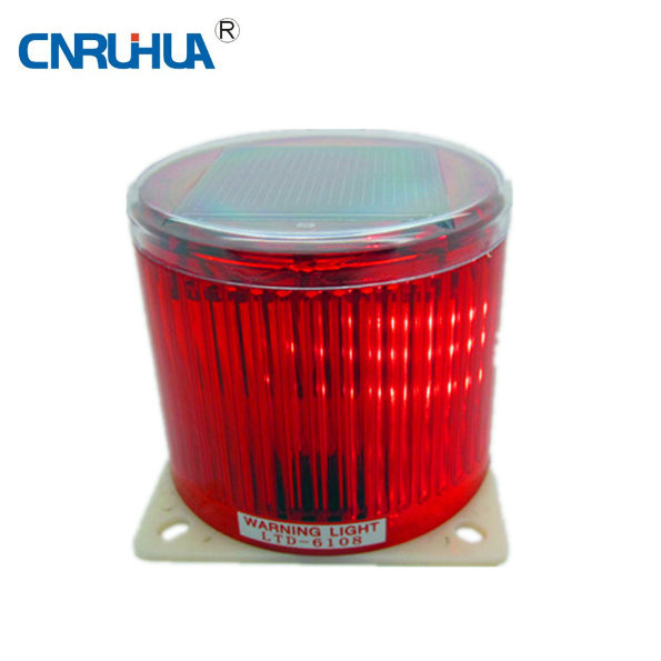 Daytime LED Solar Panel Red Warning Light Ltd-6108 - yourledlight.com